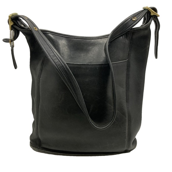 Coach | Bags | Vtg Coach Black Slim Duffle 960 990s Made In Costa Rica ...